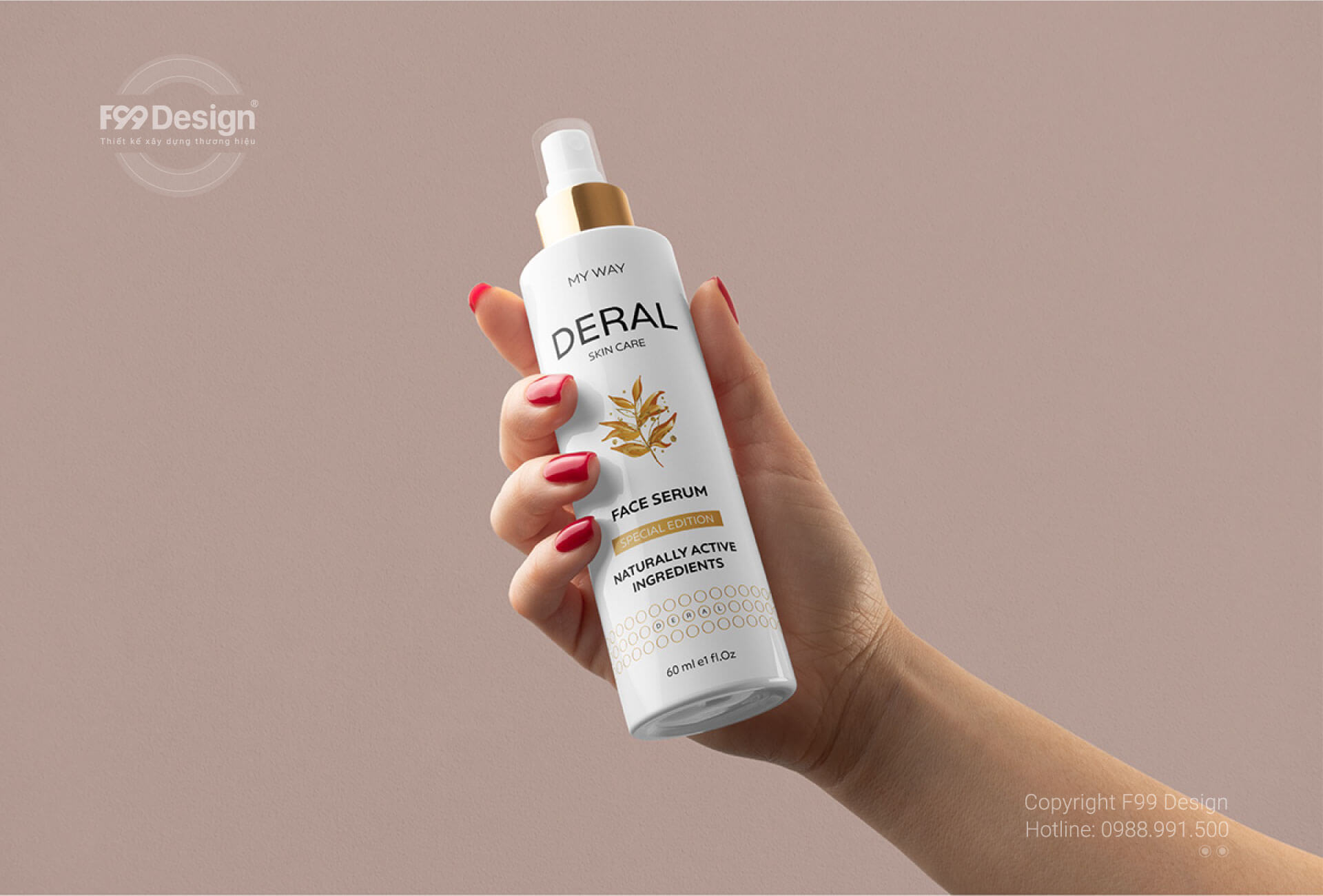 Thiết kế Bao Bì Mỹ Phẩm DERAL | [Tổng hợp 40 mẫu bao bì Sản Phẩm]